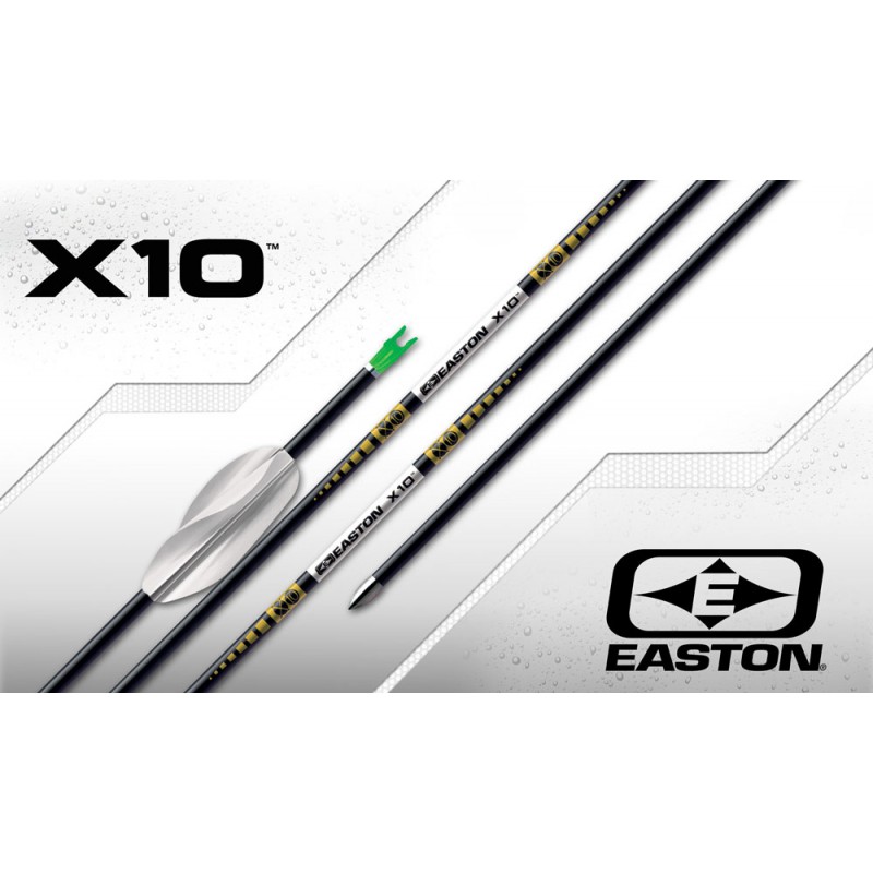 Easton X10 Arrows with EP08 Points & Beiter Pin Nocks ...